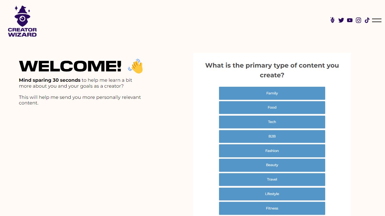 Friday Feature: Creator Wizard